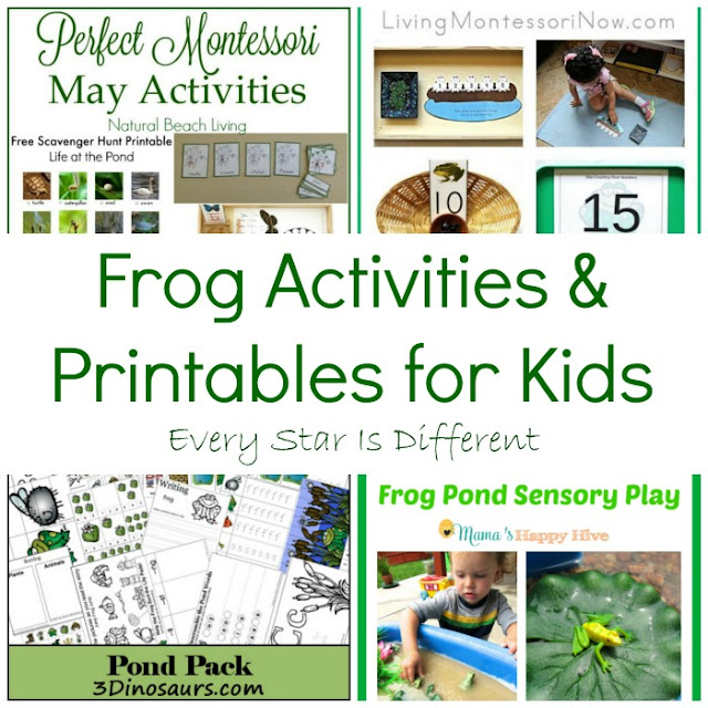 Montessori-inspired Amphibian Activities with Free Printables - Every ...