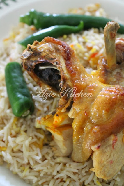 Nasi Mandi Yemen Cuti Hari Deepavali - Azie Kitchen