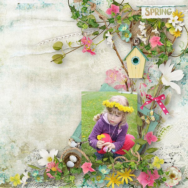 Palvinka Designs: Spring In Bloom and Freebie