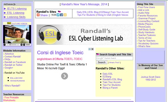 TOEFL Listening Book - ESL-LAB listening for ESL students - The English ...