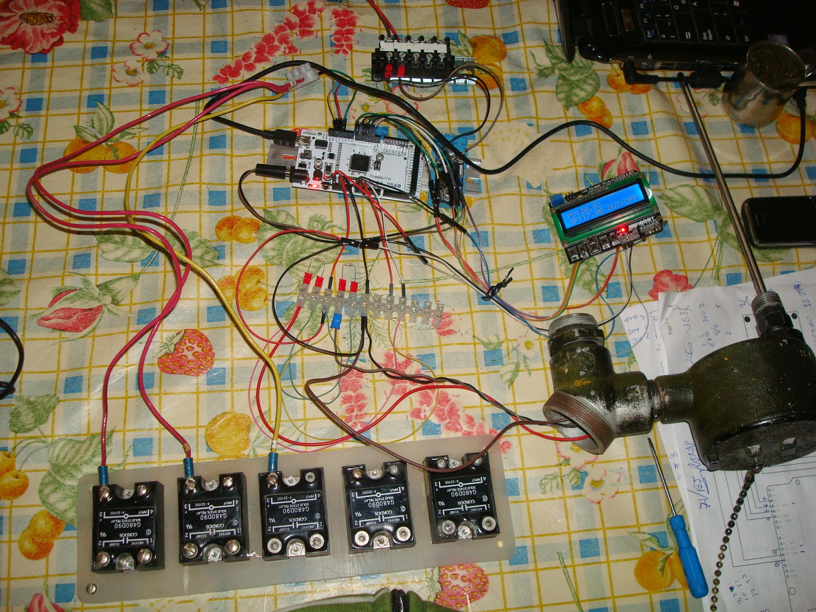 return 0: Arduino - Control de temperatura 'RTD PT100 PID y PWM'