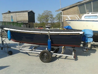 rollercap, dekzeil voor open zeilboten: Afdekzeil zelf frame maken