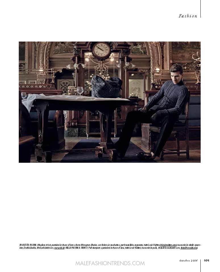 Alan Cappelli Goetz por Giovanni Squatriti para Genleman Italia