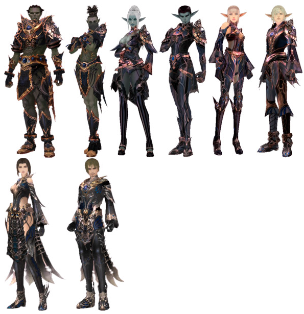 Lineage 2 Freya: Novas Armaduras (Armors) ~ L2 Quest Maker