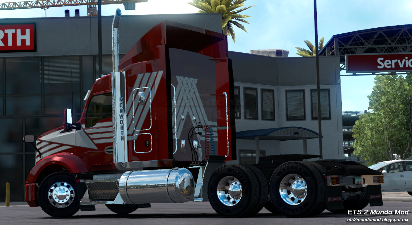 (Tractocamión ATS) Kenworth T610 (Versión 01.06.18)