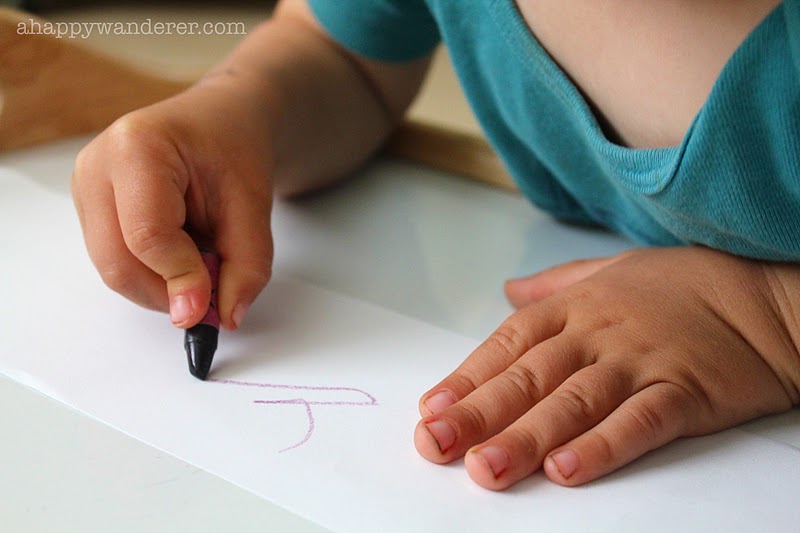 a happy wanderer: broken crayons...