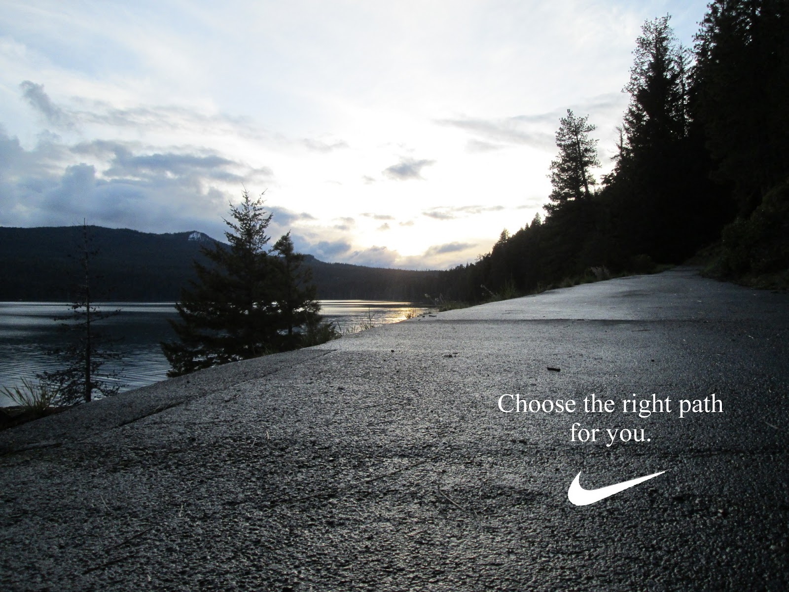 Outdoors and Nature: Nike Print Ad