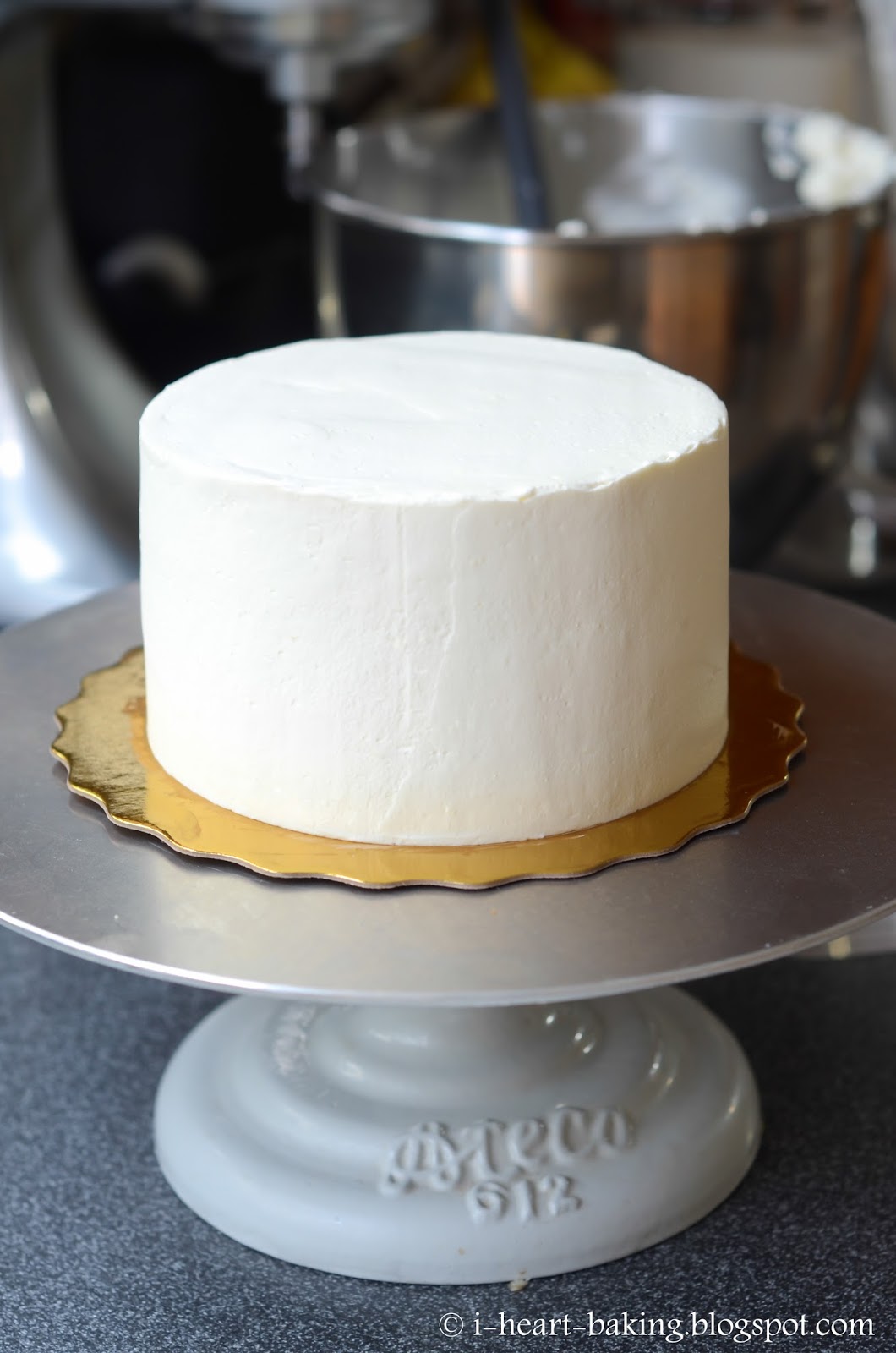 i heart baking!: floral wreath cake for mother's day