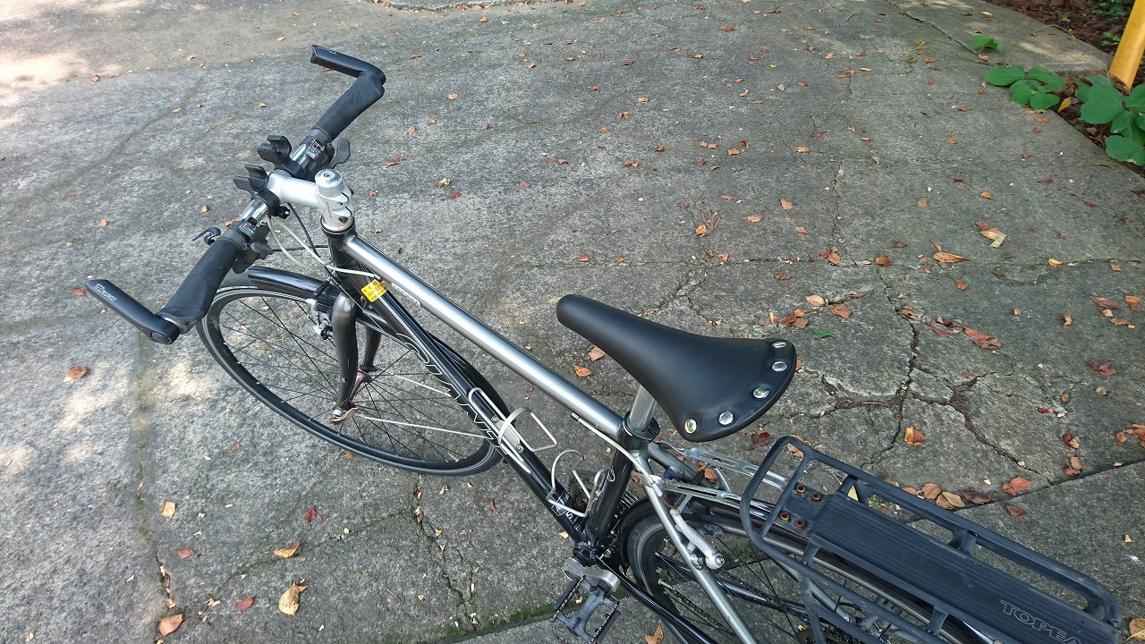 6B-style.log: GIANT ESCAPE R3 サドルの交換 ギザプロダクツ VL-1221