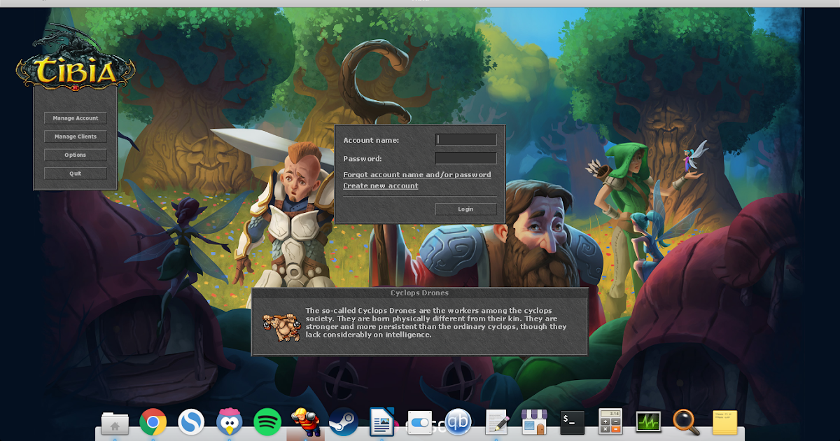 Jogos no Linux: Como instalar Tibia no elementary OS 0.4.1 Loki / Ubuntu