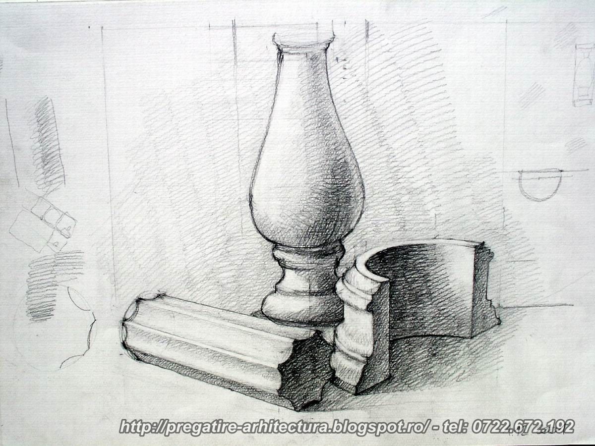 Pregatire pentru Facultatea de Arhitectura: Desene din programul de ...