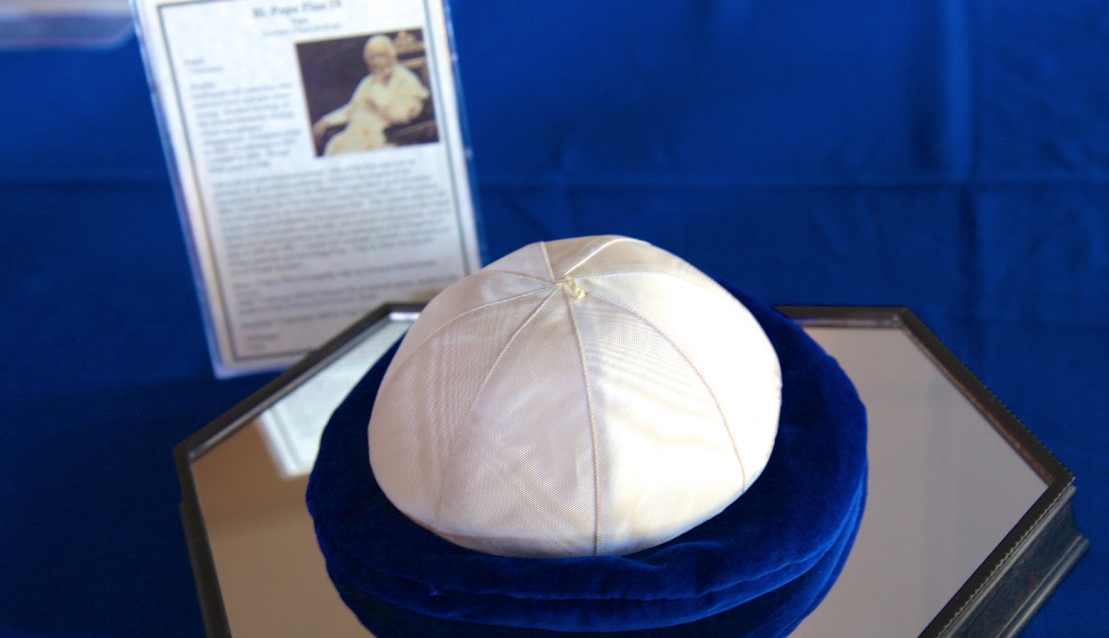 Momentum Veritatis: Zucchetto of Blessed Pope Pius IX