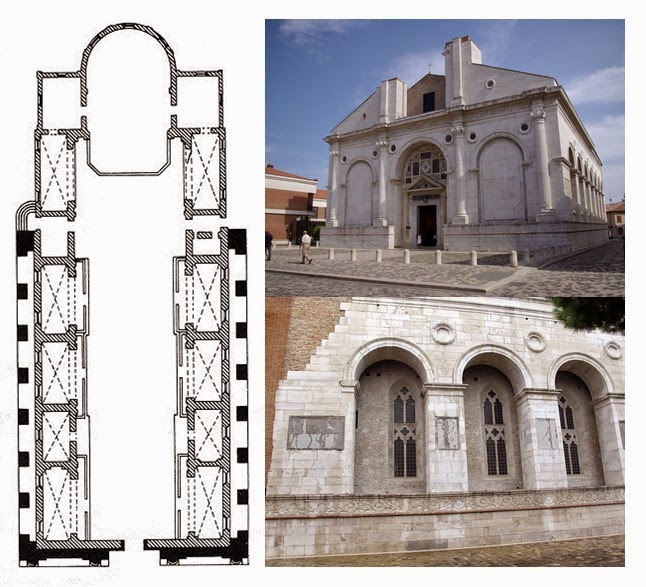 pillole d'arte: L.B.ALBERTI, TEMPIO MALATESTIANO, 1450 ca, RIMINI.