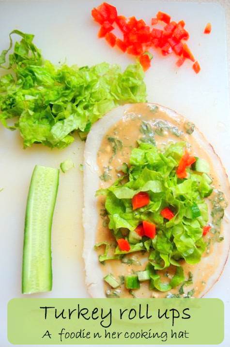 Spices and aroma: Turkey roll ups - My favourite snack