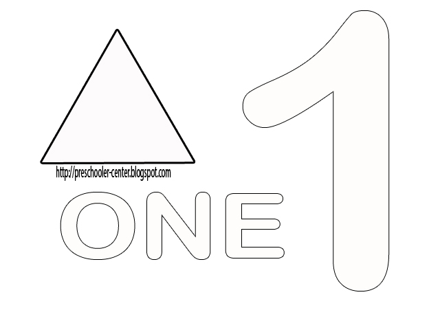 Preschooler Center: Coloring Page