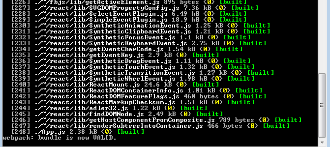 Dimensi Tutupbotol Setting Up React Environment Using Npm Babel And Webpack In Windows 7