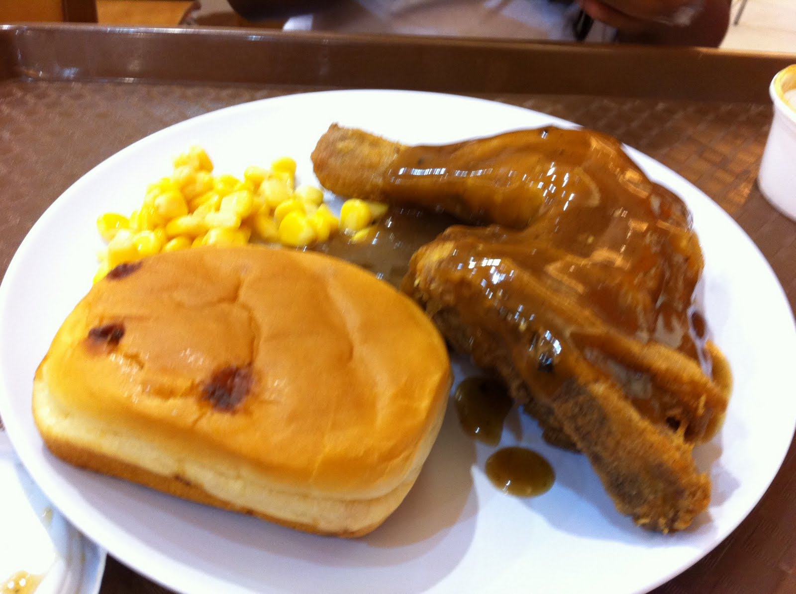 The Travel Junkie's virtual book.: KFC O.R Quarter Chicken with Black ...