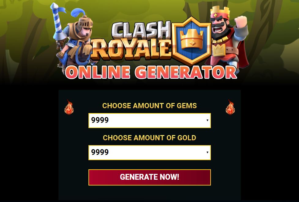 Clash Royale Germs Generator