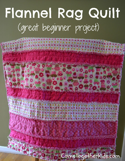Mommy Suburbia: How To Make A Rag Quilt - Easy Quilting Project for the ...