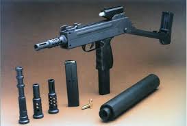 Submachine Gun / Pistol Mitraliur Mechem/Milkor Bxp - Not Angka Lengkap