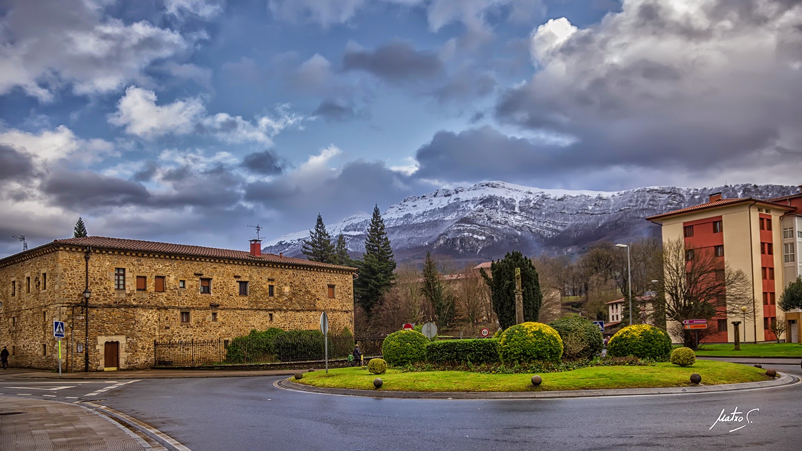 Luces del dia: Nieve en Aloña