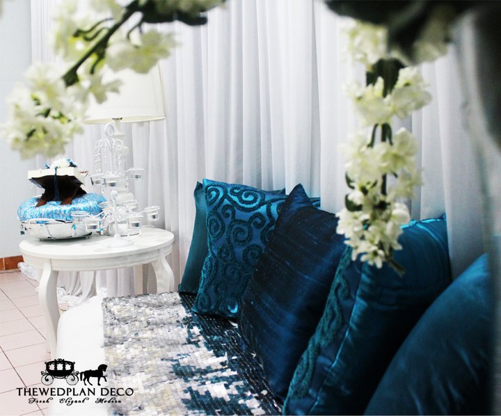 The Wedding Planner Kota Kinabalu: Nikah Waiting Room Deco for Su
