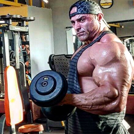 Bodybuilder Muscle Worship: Jafar Ghafarnezhad - Iran