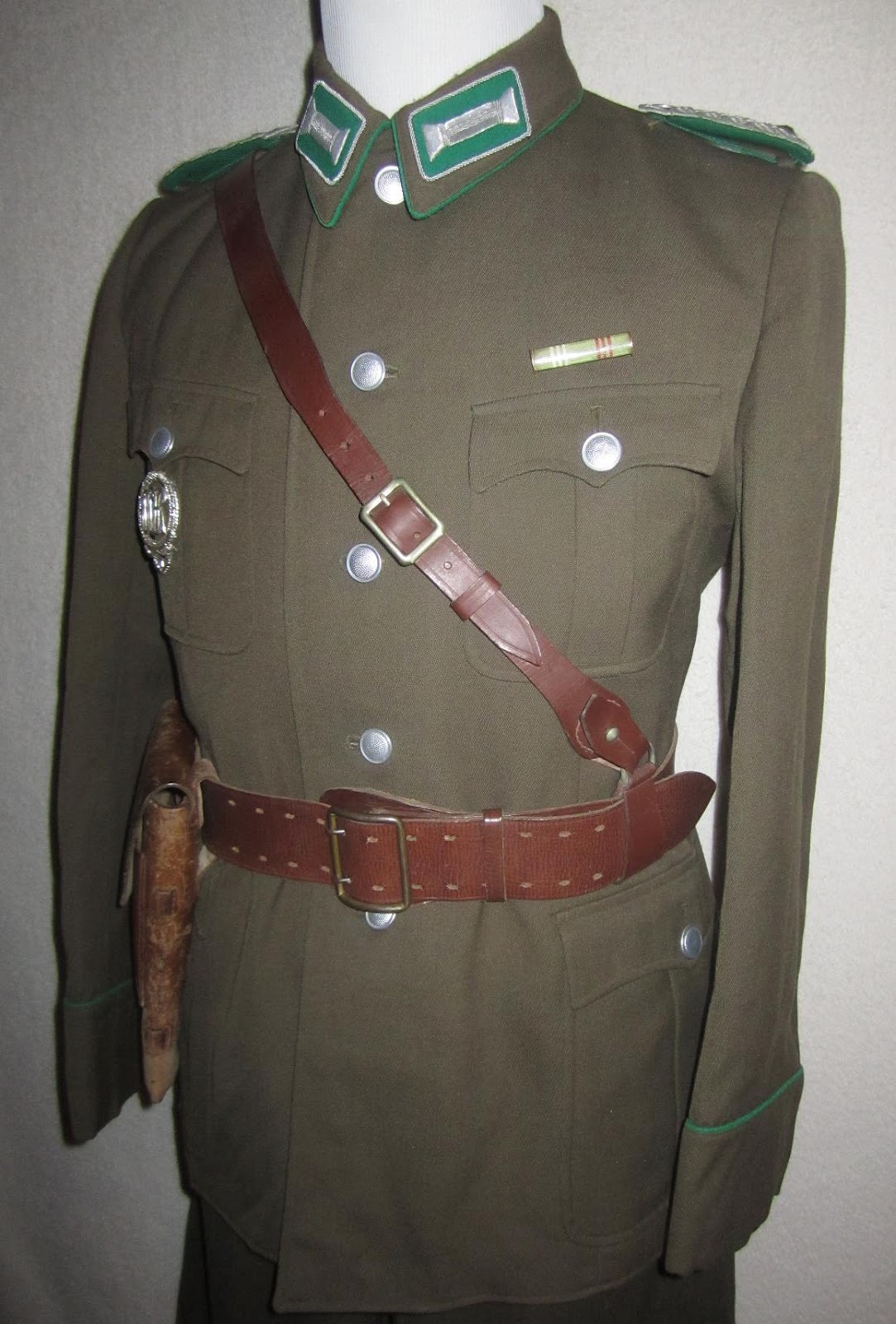 Uniformen der DDR: GRENZPOLIZEI Major Dienstuniform 1958 - 61/62