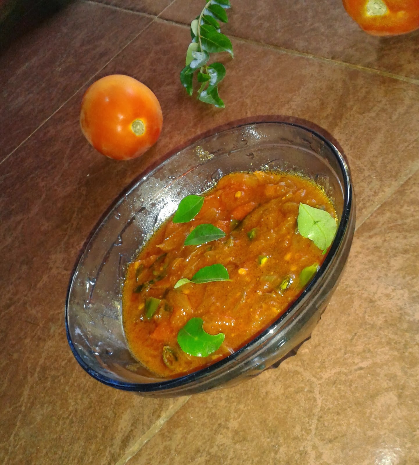OOTTUPURA - THE RECIPE WORLD...: Spicy Tomato Masala Curry Recipe