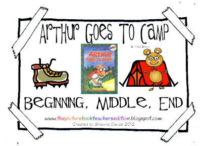 Arthur Goes To Camp by Marc Brown - Teaching Ideas | The Picture Book ...