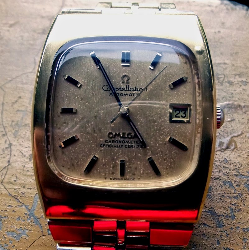 JAM - VINTAGE: OMEGA CONSTELLATION Cal. 1001 AUTOMATIC GOLD CAPED - SOLD