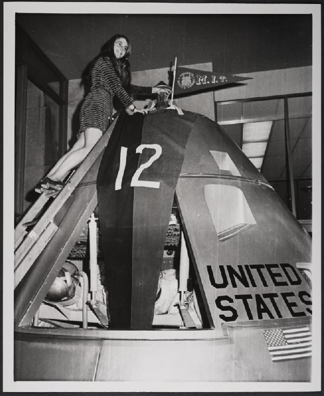 Margaret Hamilton Poses Next to a Huge Stack of Code She Wrote by Hand ...