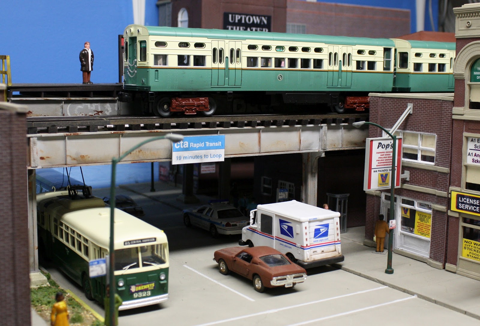 CTA O Scale L Layout: Visitors to the layout