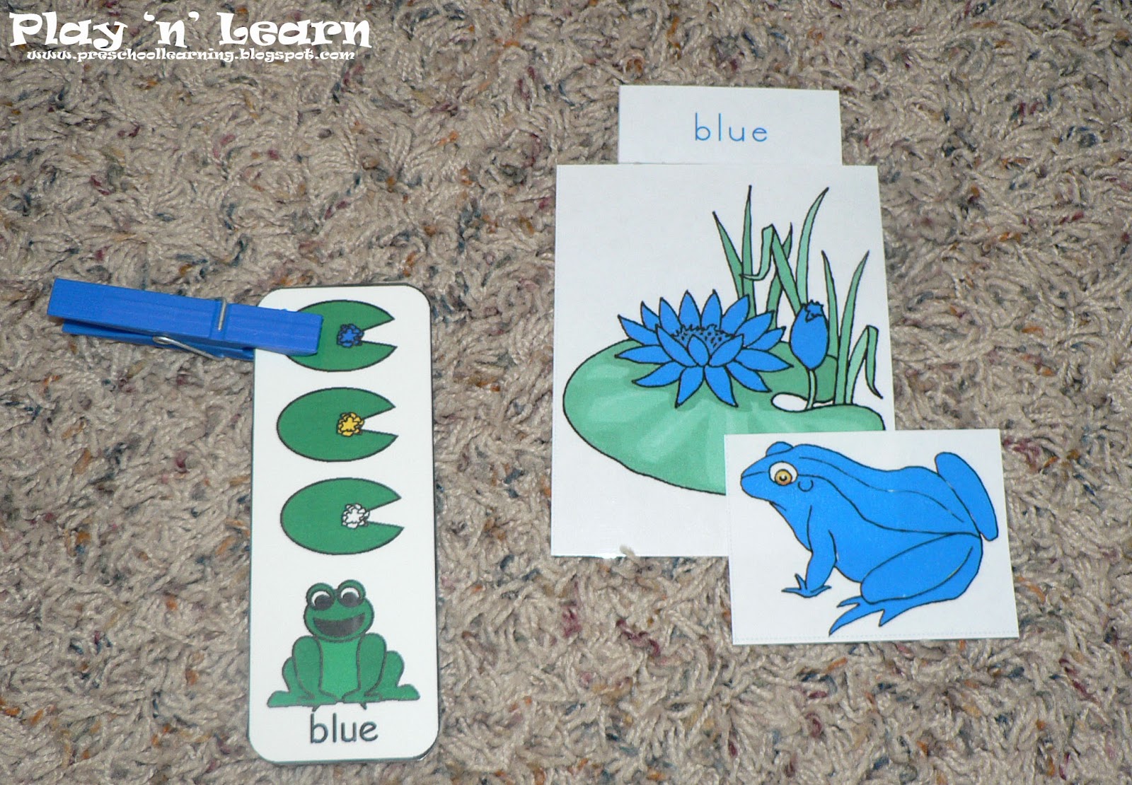 Play 'n' Learn: 5 Green and Speckled Frogs!