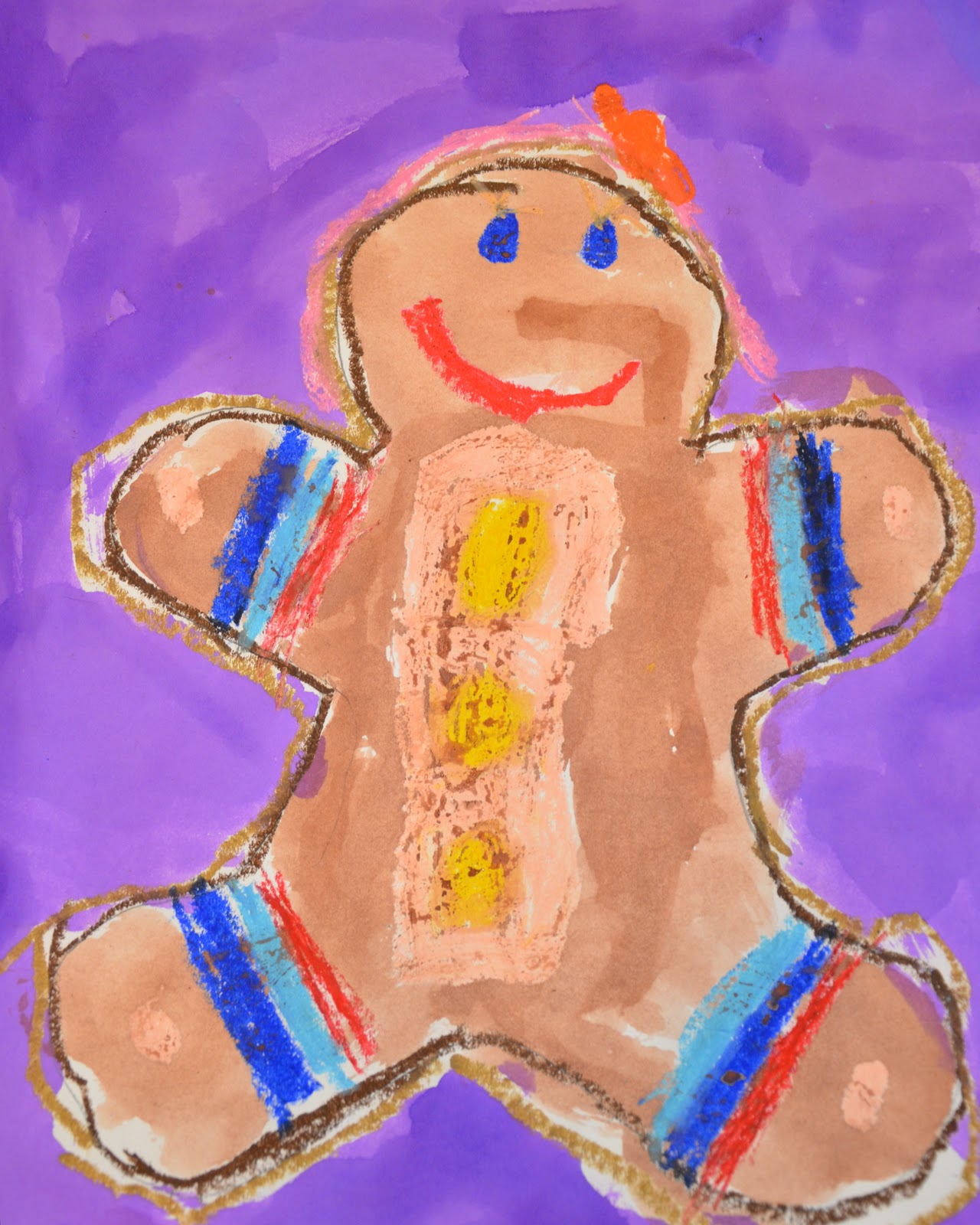 A Place Called Kindergarten: Framable Gingerbread Art