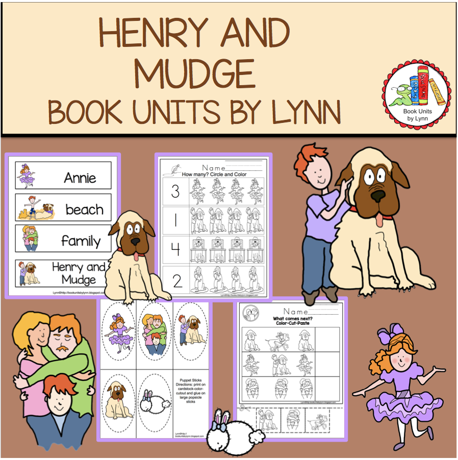 HENRY AND MUDGE BOOK UNIT ~ Book Units by Lynn