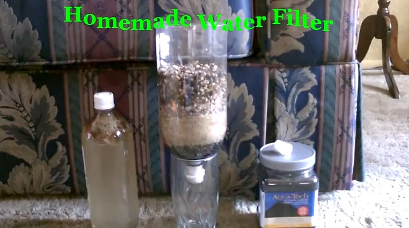 DIY แสดงวิธีการทำเครื่องกรองน้ำง่ายๆจากขวดน้ำอัดลมพลาสติก Homemade ...