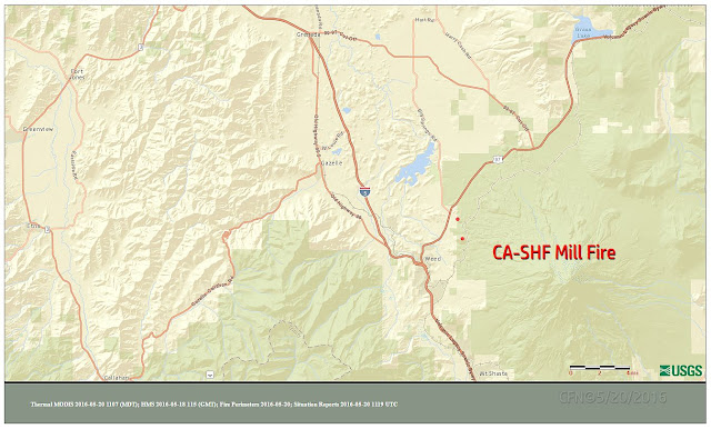 CFN - CALIFORNIA FIRE NEWS - CAL FIRE NEWS : CA-SHF Mill Fire - Shasta ...