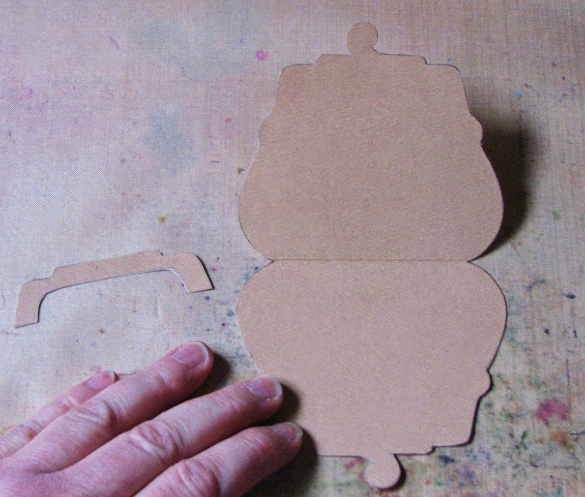 Ink Stains: Vintage Handbag Card + Template