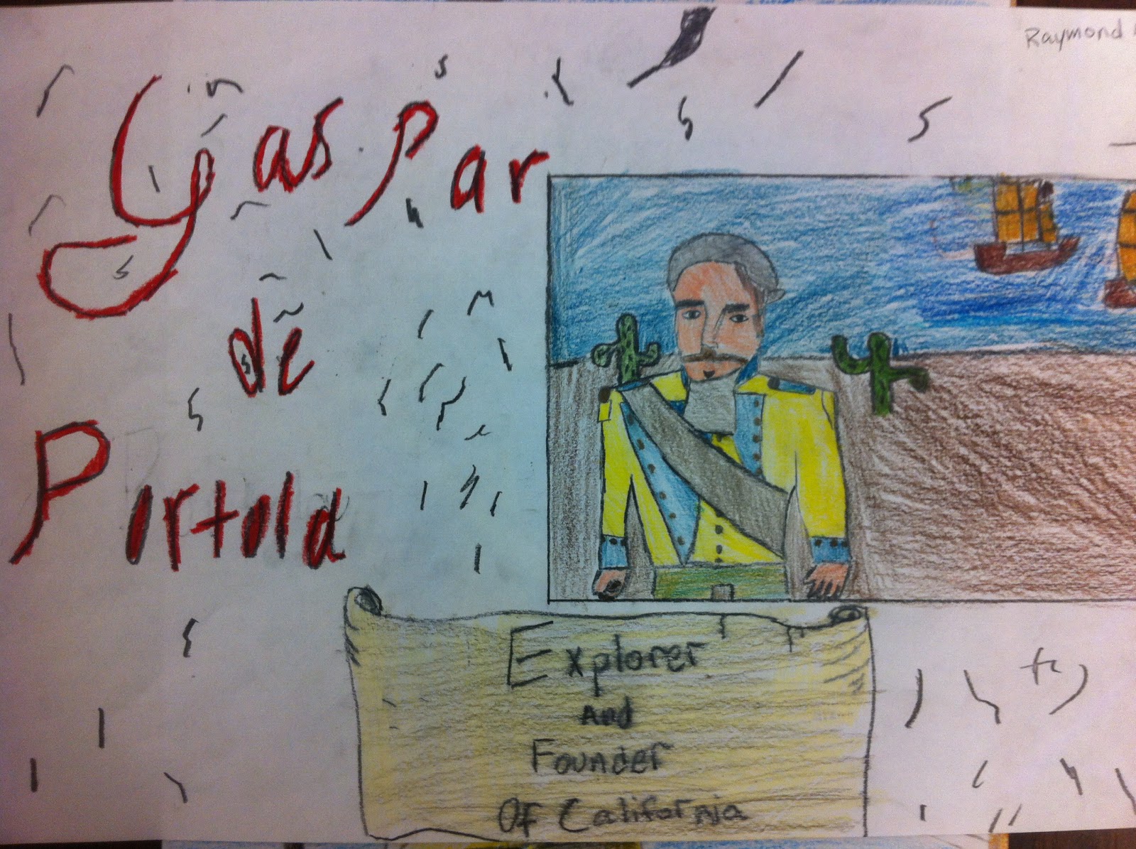 Portola Middle School Art Program - Orange, California: Portrait of ...