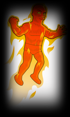 El consultorio de Homer Simpsons: Antorcha humana.