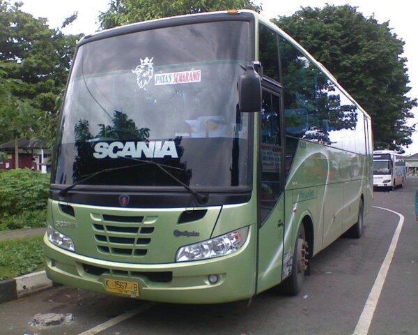 Sasis Intercity Bus (Antar Kota) Scania di Indonesia {Education ~1}