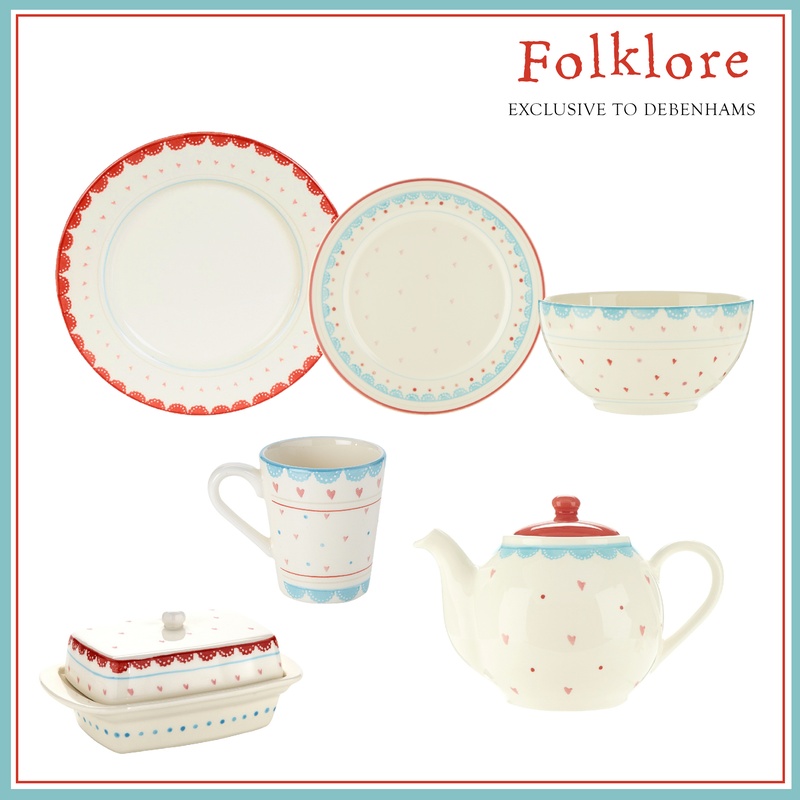 Folklore Dinnerware Collection - Ashley Thomas Design