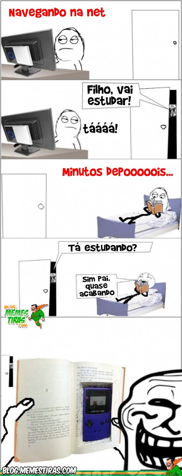 Estudando | Memes Tiras