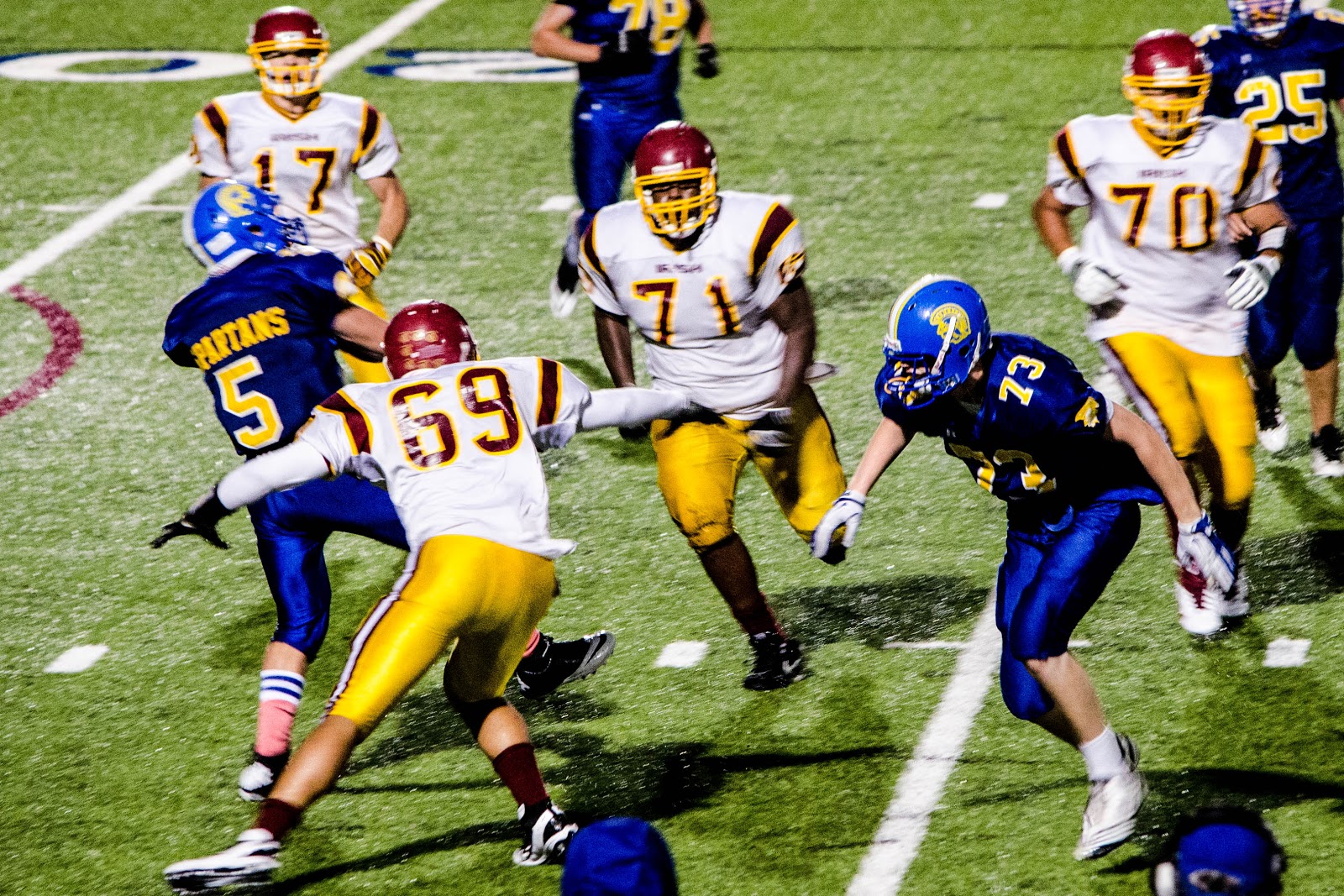 O'Dea Football - 2012 . . . . . . . . . . . . . .: O'Dea vs Bain