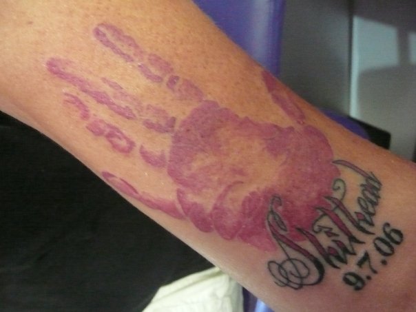 Baby Handprint Tattoos | Best Art Designs