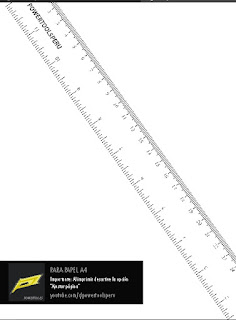 HazloFacilito: Regla para imprimir y Equivalencias de pulgadas a milimetros
