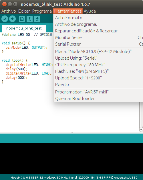 Recetas Tecnológicas: Programar ESP8266 con Arduino IDE