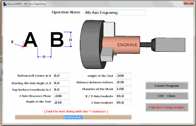 In The Trenches: New KipwareM® 4th Axis Conversational Engraving ...