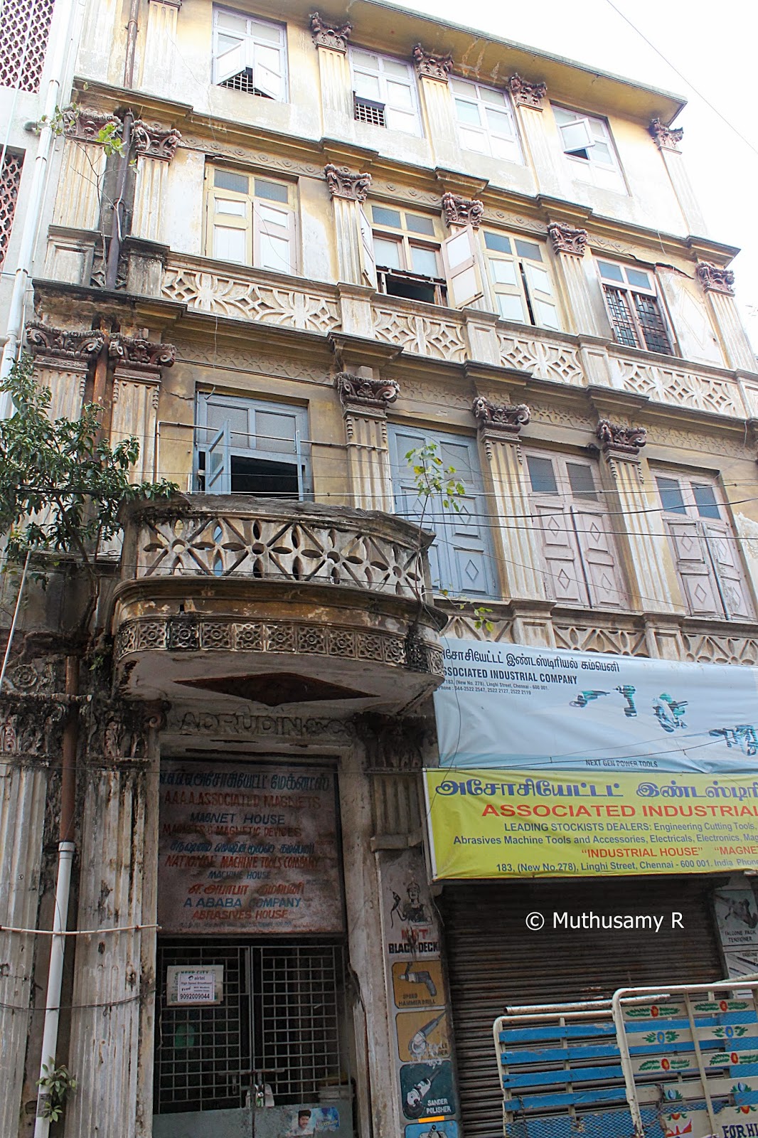 Muthusamy's Photo Stream: Historical houses of George Town, Chennai ...